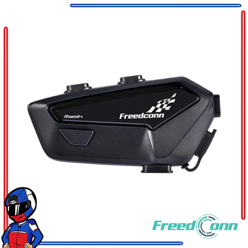 FreedConn FX Pro Motorcycle Helmet Mesh Intercom Headset Talking Syste