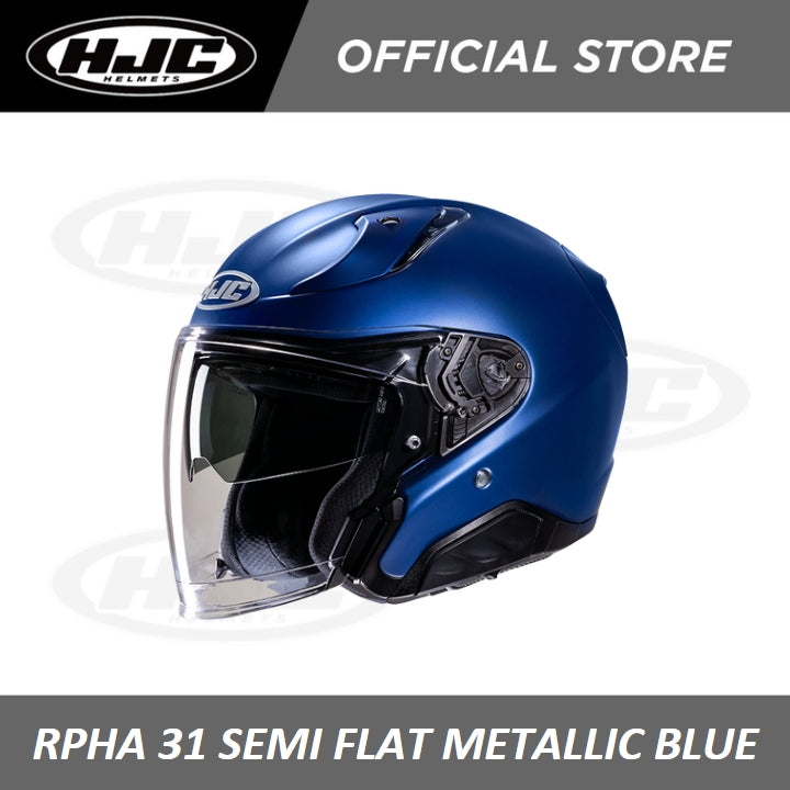 HJC Helmets RPHA 31 Semi Flat Metallic Blue – TenPlus Auto Supply